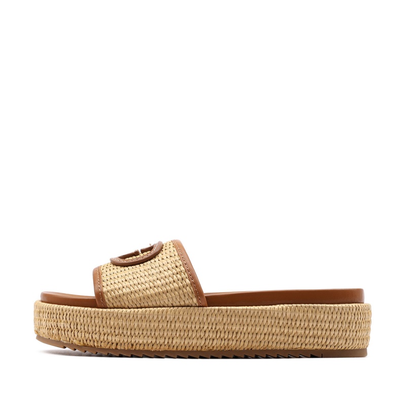 Guess Lonney FLJLNYFAB19-NATU Дамски джапанки - ShopSector.com