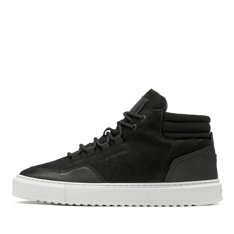 G-Star Raw Resistor Mid BSC 2142-008701-BLK Мъжки кецове - ShopSector.com