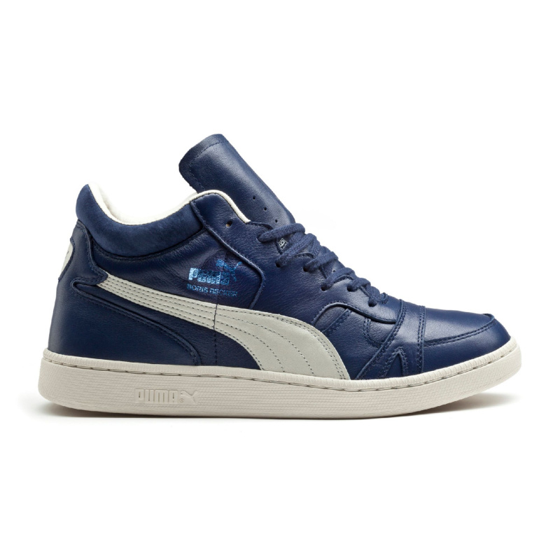 Puma Becker Leather blue 357768-03 - ShopSector.com