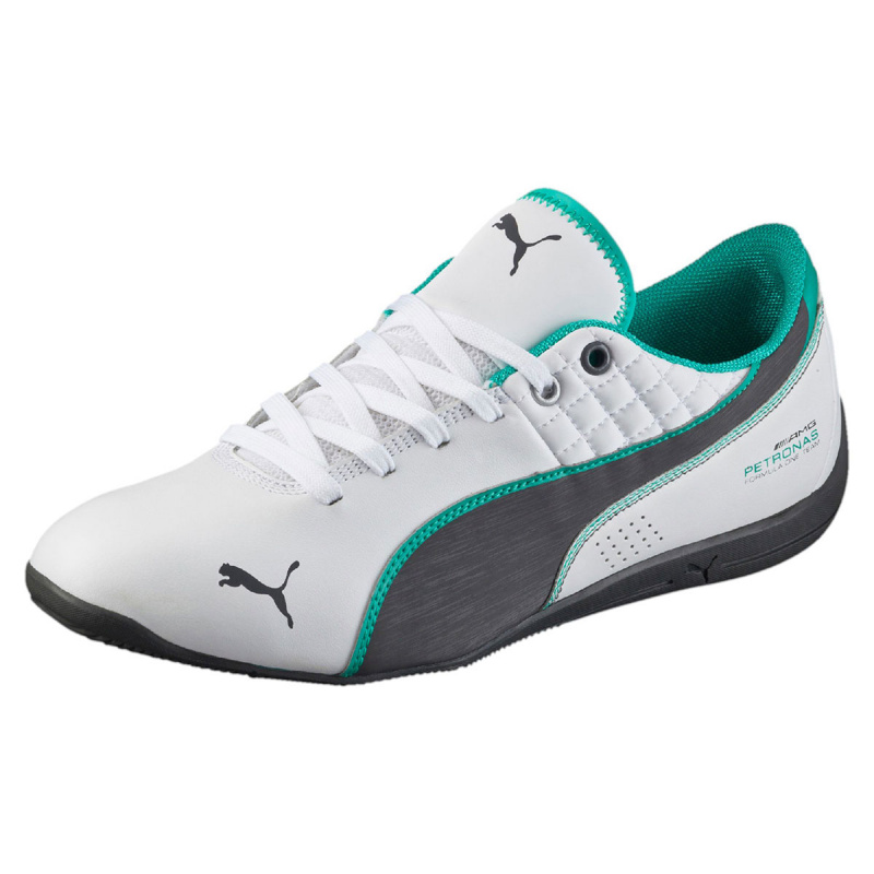 Puma Mercedes Drift Cat 6 white/grey 305509-02 Мъжки спортни обувки ...