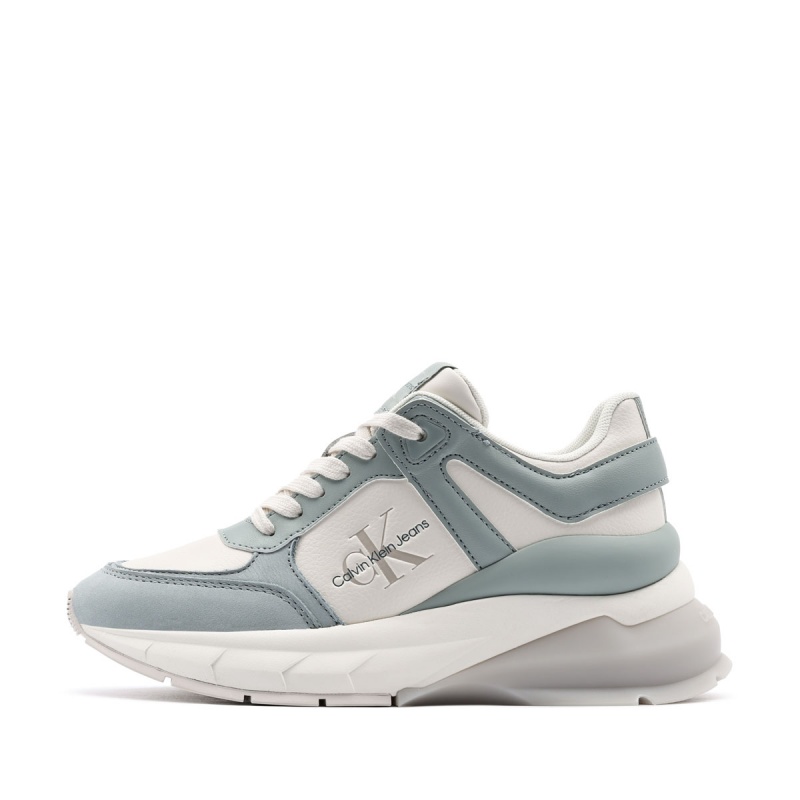 Calvin Klein Wedge Runner Lace Up Ml Mix YW0YW015770GC Дамски спортни ...