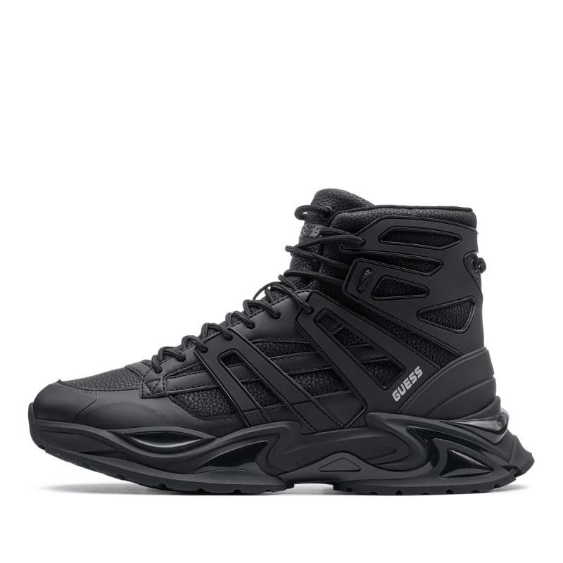 Guess Belluno FMTBEMELE12-BLACK Мъжки спортни обувки - ShopSector.com