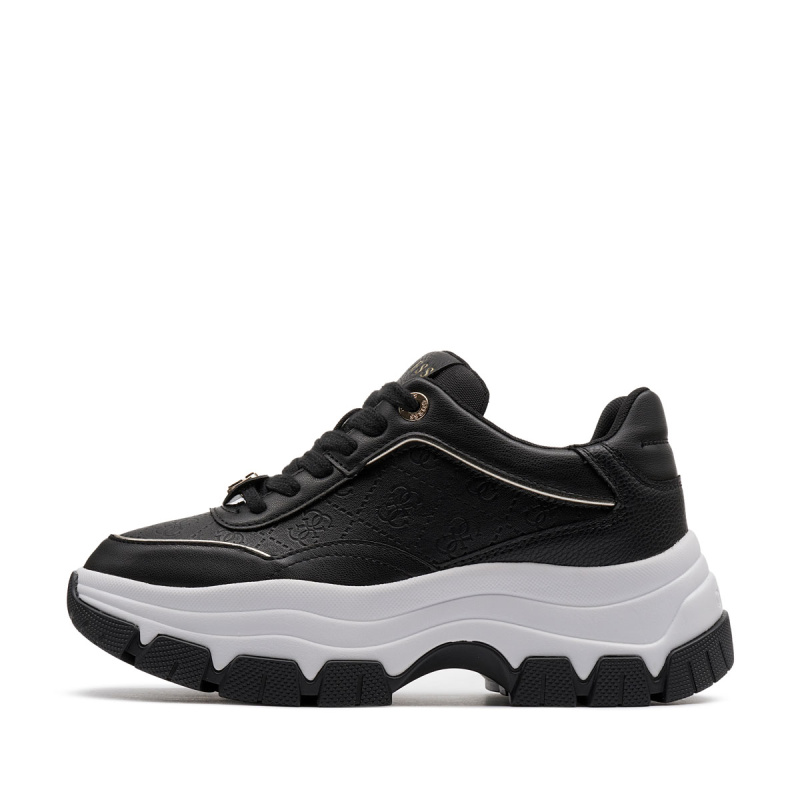 Guess Berrett FLTBERELE12-BLACK Дамски спортни обувки - ShopSector.com