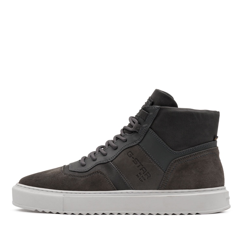 G-Star Raw Rocup II Mid Lea 2242-007716-GRY Мъжки зимни обувки ...