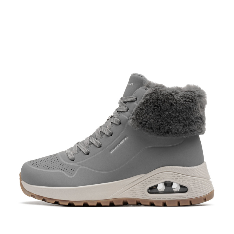 Skechers Uno Rugged-Fall Air 167274-GRY Дамски зимни обувки - ShopSector.com
